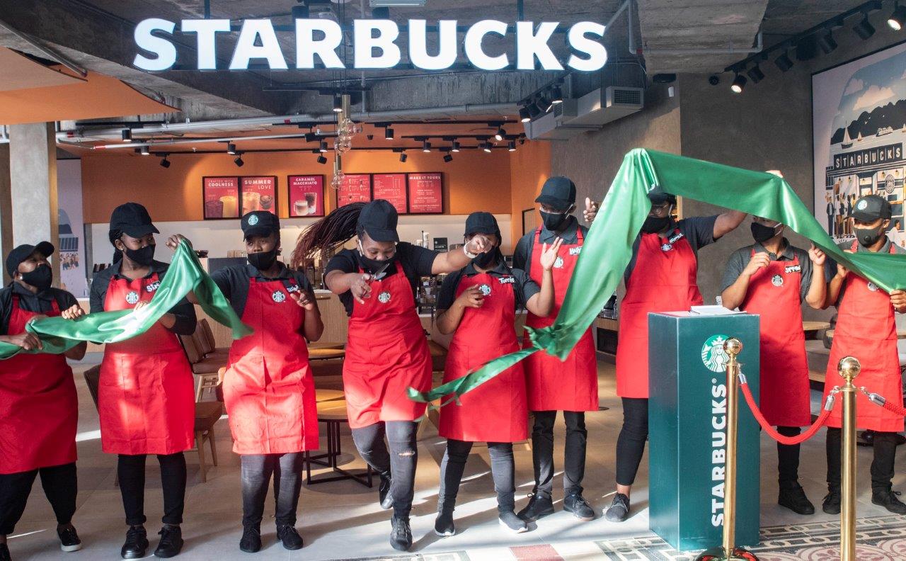 Flagship Starbucks Café Opens In Victoria Wharf