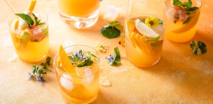 Valentine’s Spirit With A Love-infused Mango Cocktail